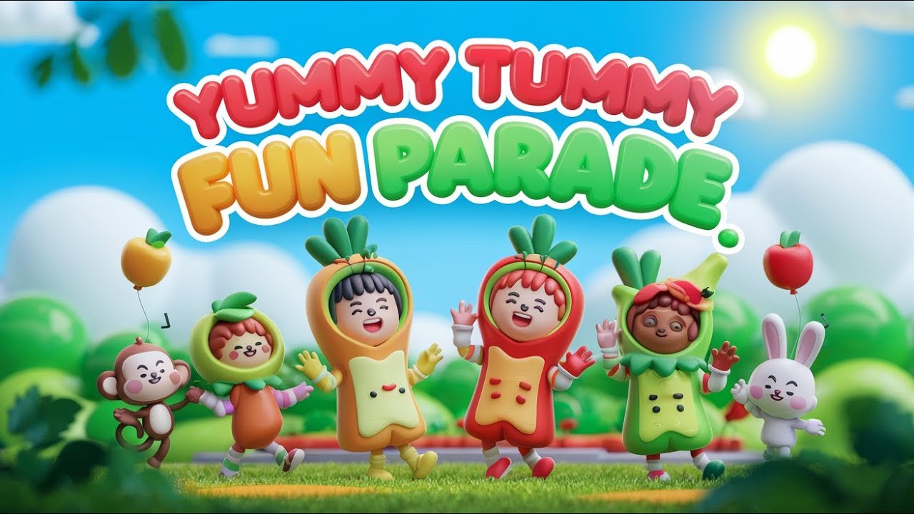 Yummy Tummy Fun Parade – Healthy Snacks for Kids! - YouTube