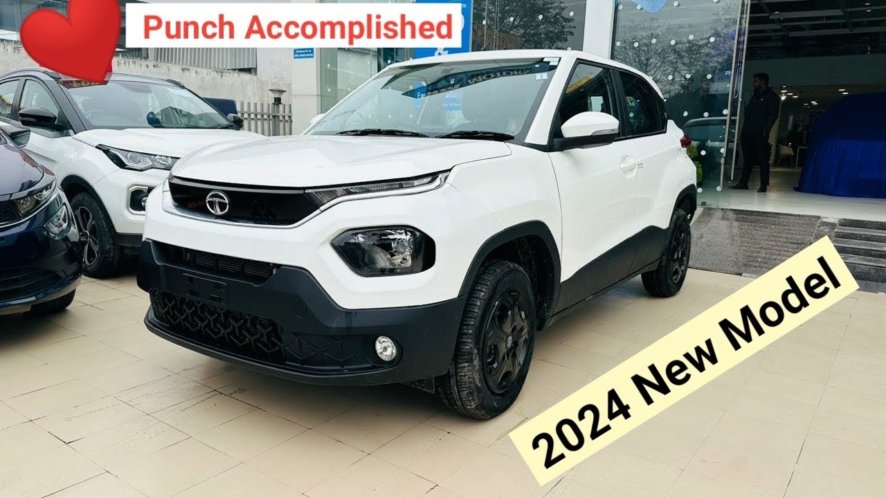 Tata Punch new model 2024 | Updated punch accomplished variant Price ...
