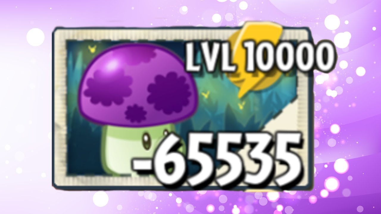 Plants vs Zombies 2 Puff-shroom Level 10000 | MrongerPvZ2 - YouTube