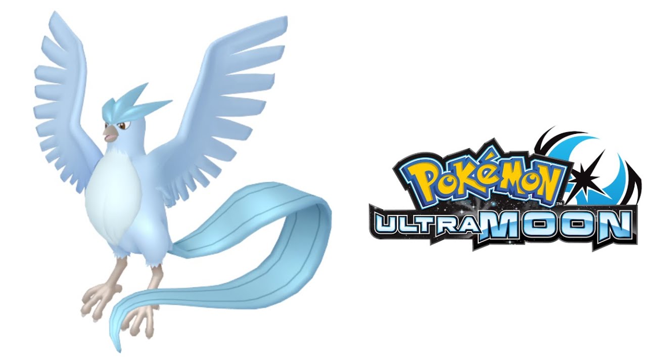 Shiny Articuno In Ultra Moon Youtube 9431