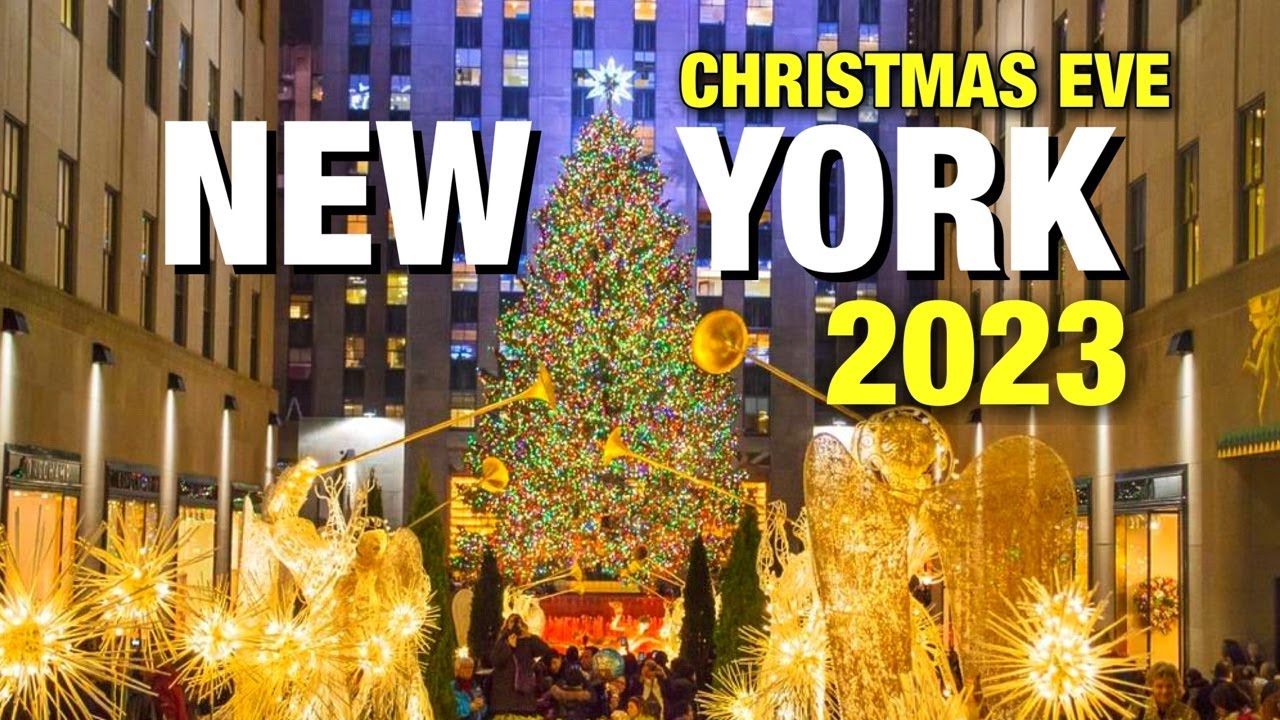 New York City LIVE Manhattan Christmas Eve 2023 (December 24, 2023 ...