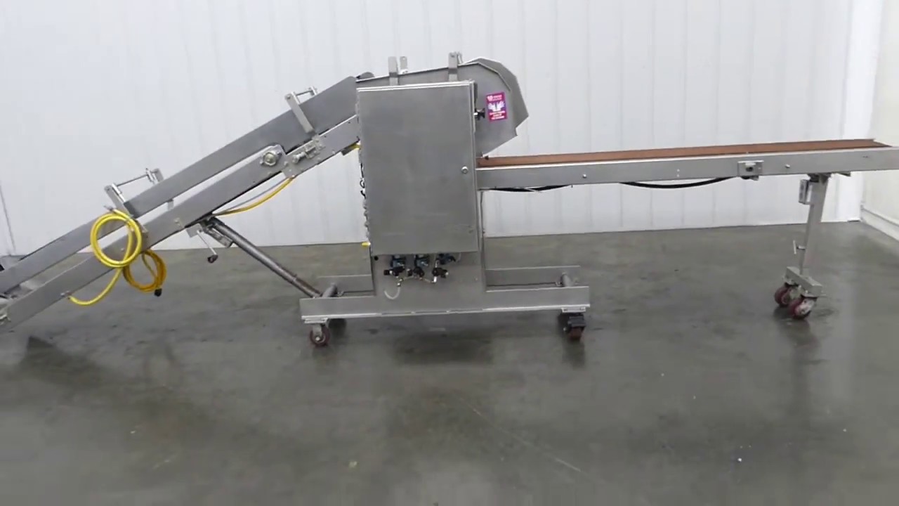 AC Horn ACHPC004 10" Wide Collating Conveyor 13 - YouTube