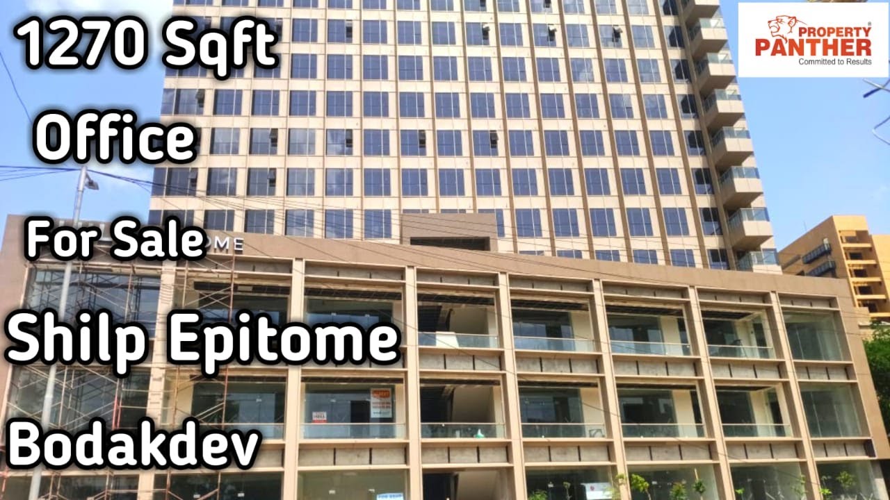 1270 Sq Ft Office For Sale In Shilp Epitome Bodakdev, Ahmedabad, India ...