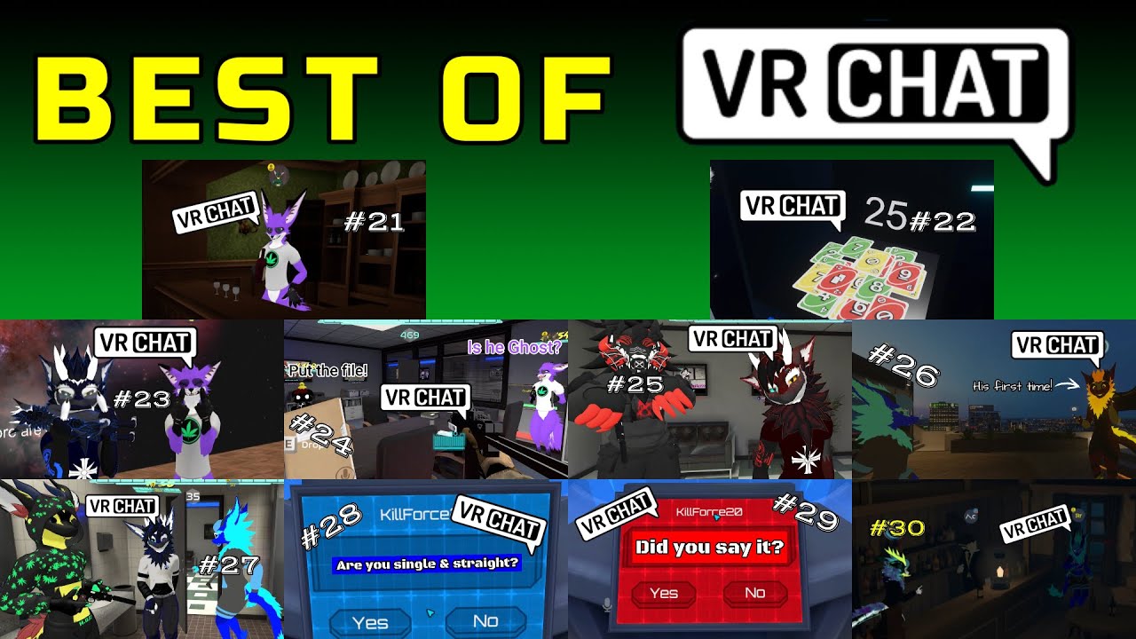 Best of VRChat with me and friends (SO FAR) #21 - #30 - YouTube