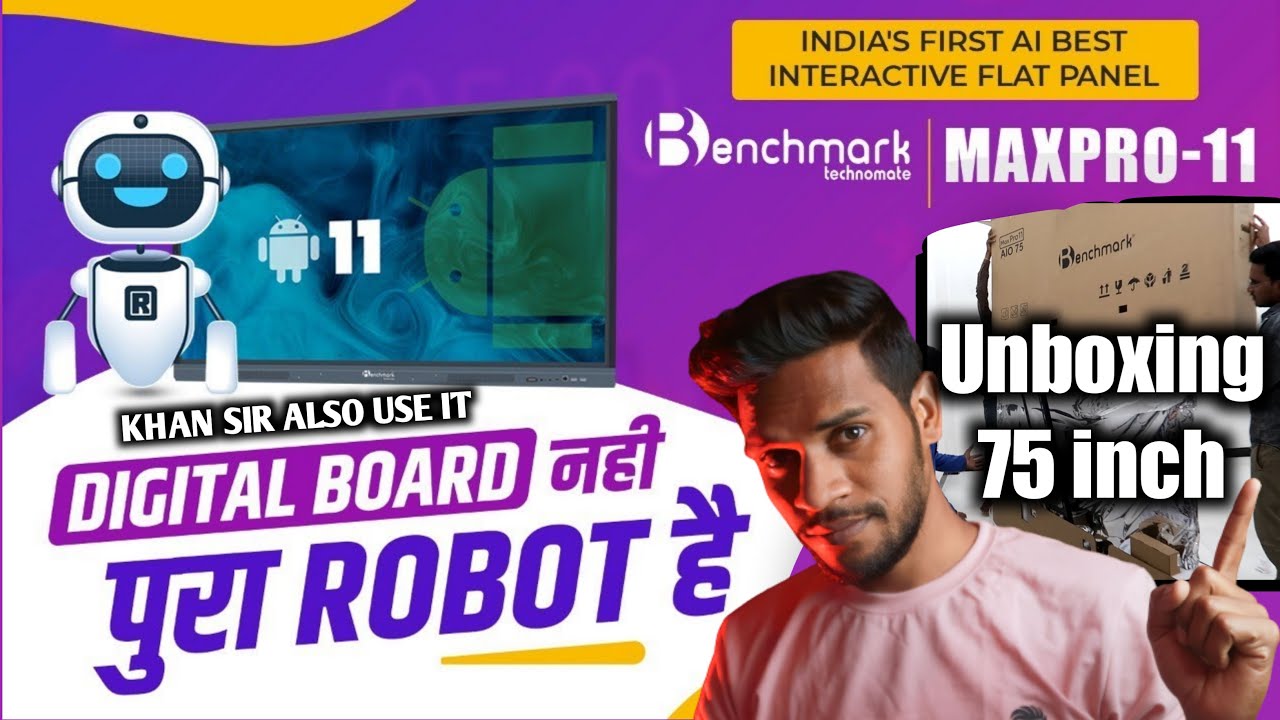 Unboxing Digital Board For Online Teaching | digital board price in ...