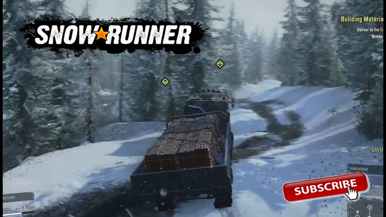 SnowRunner Building Materials ALASKA USA - YouTube