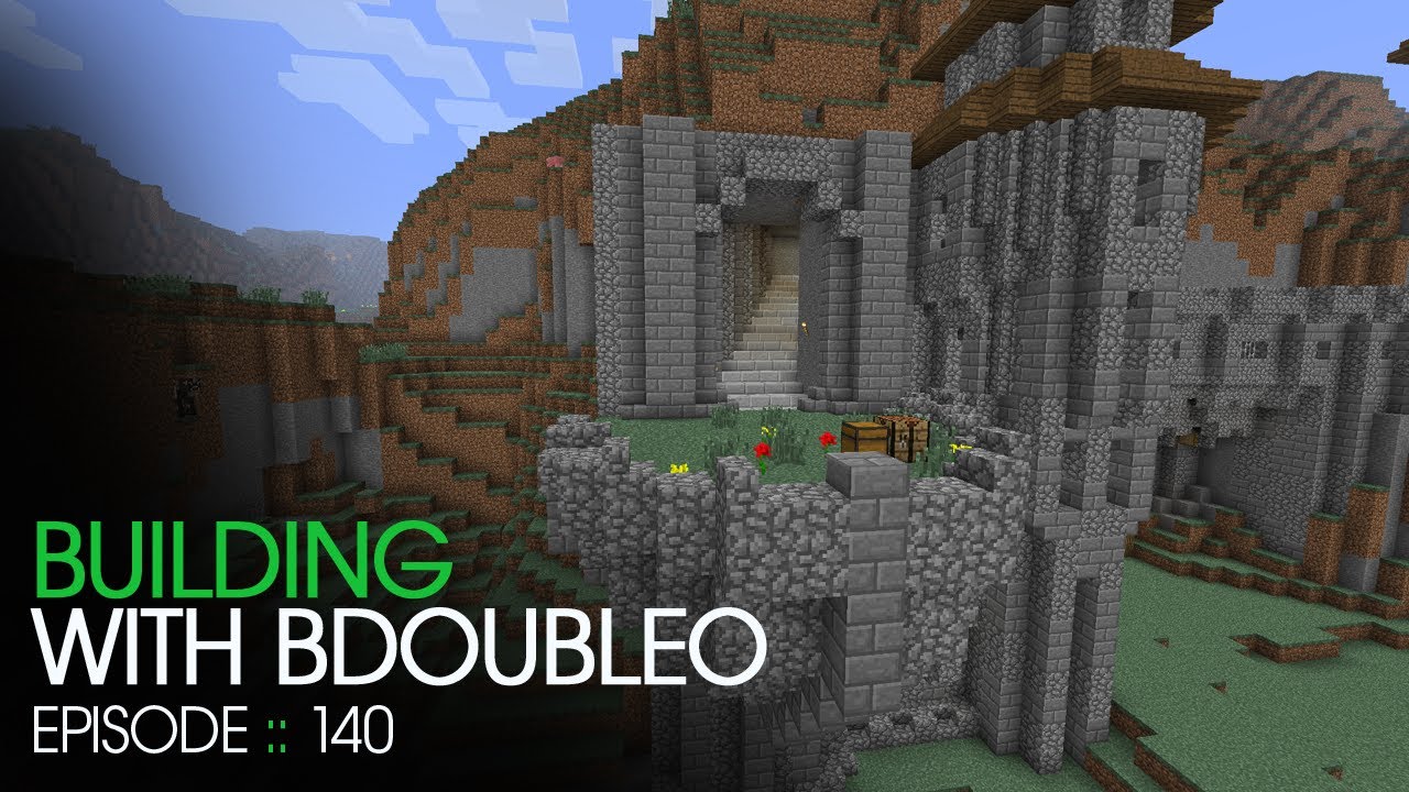 Minecraft Building with BdoubleO - Episode 140 - Stairway to some place ...