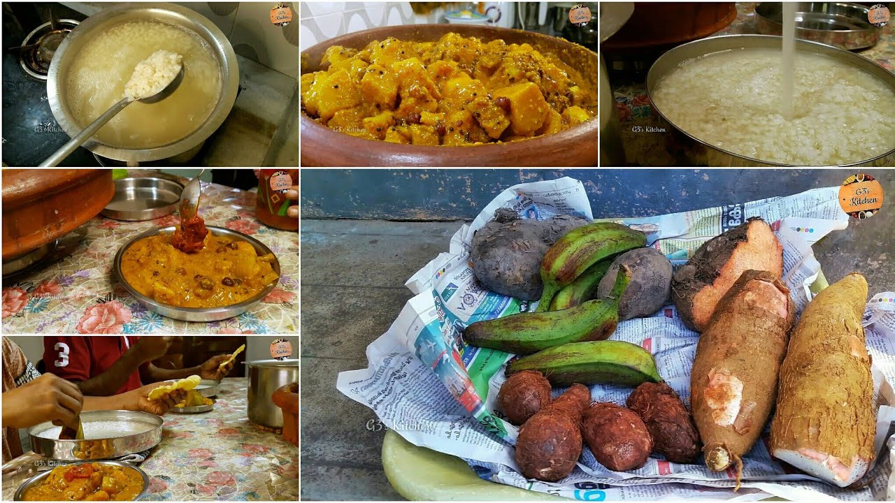 Puzhukku recipe || Dinner of the day || ചൂട് കഞ്ഞിയും നാടൻ പുഴുക്കും ...