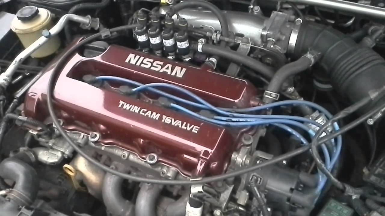 Sr20de on 5w40 - YouTube