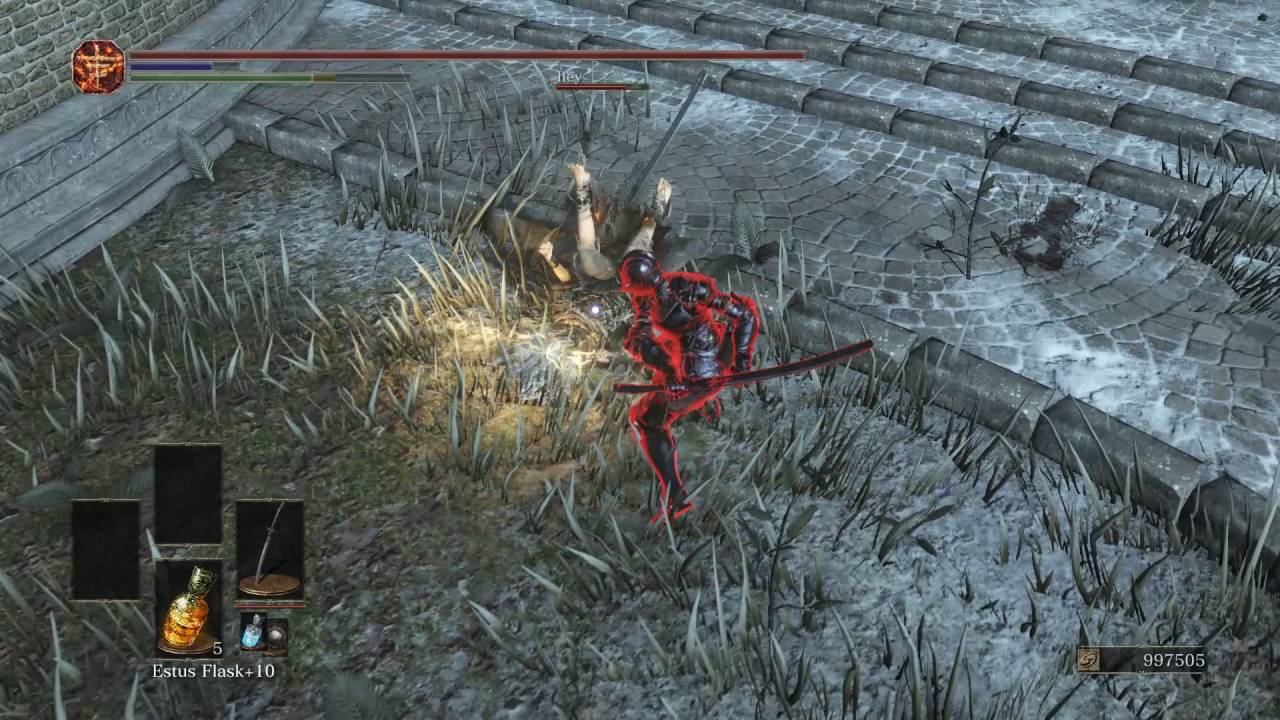 Dark Souls 3: Black Blade vs Washing Pole - YouTube