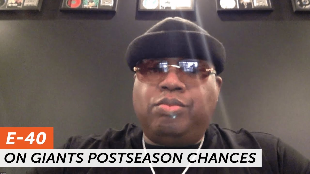 Legendary rapper E-40 joins Giants Postgame Live to discuss postseason ...