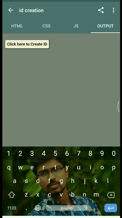 How to generate id using JavaScript? #javascript #coding #kannadavlogs ...