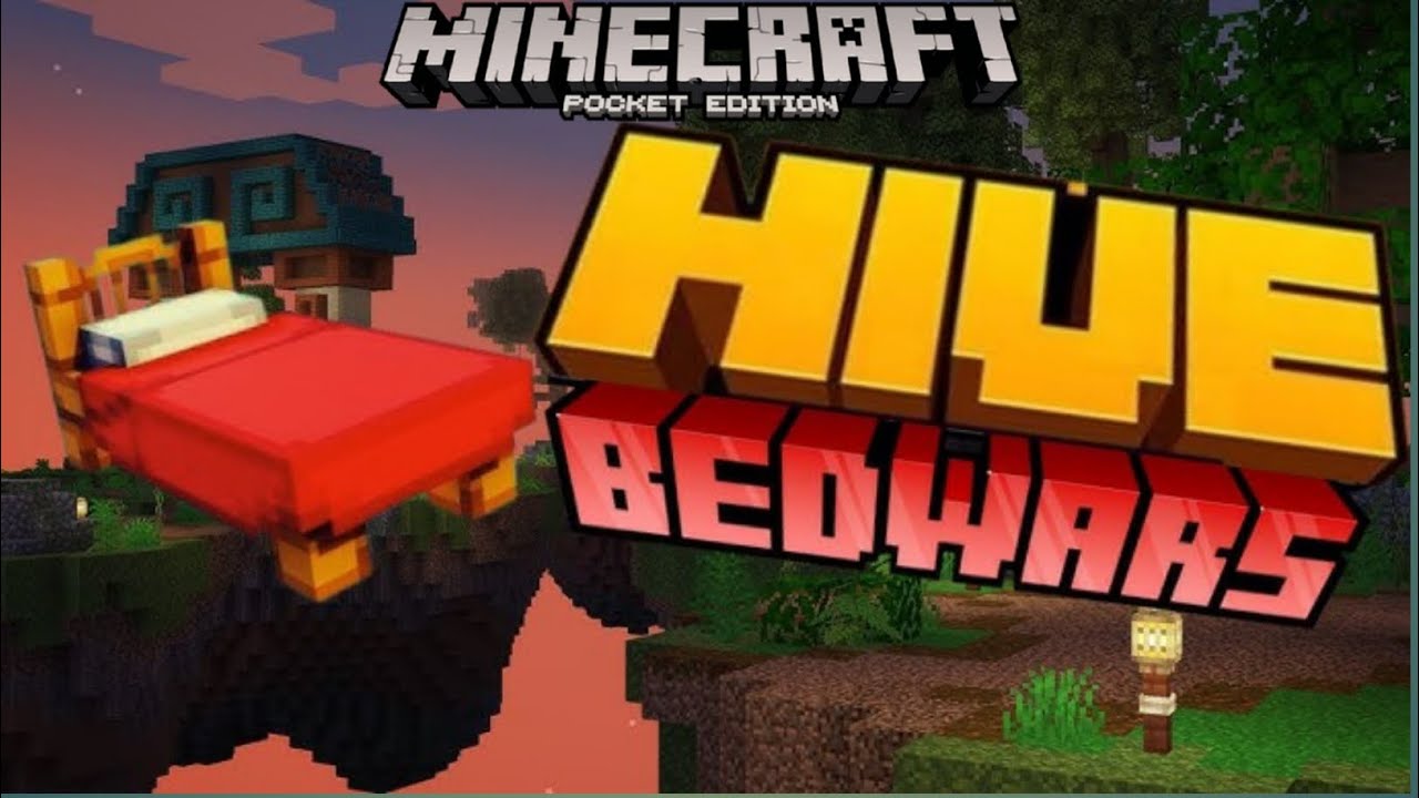 Minecraft pocket edition bedwars gameplay - YouTube