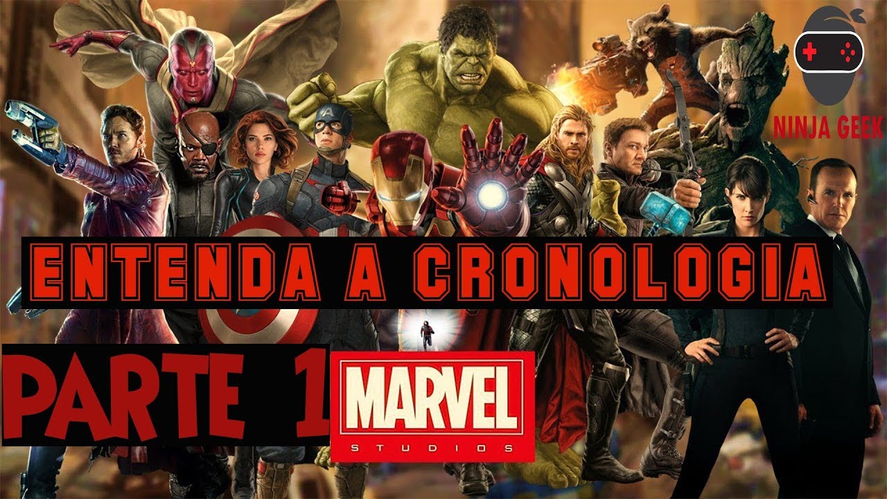 Confira e Entenda cronologia da marvel - parte 1 - YouTube
