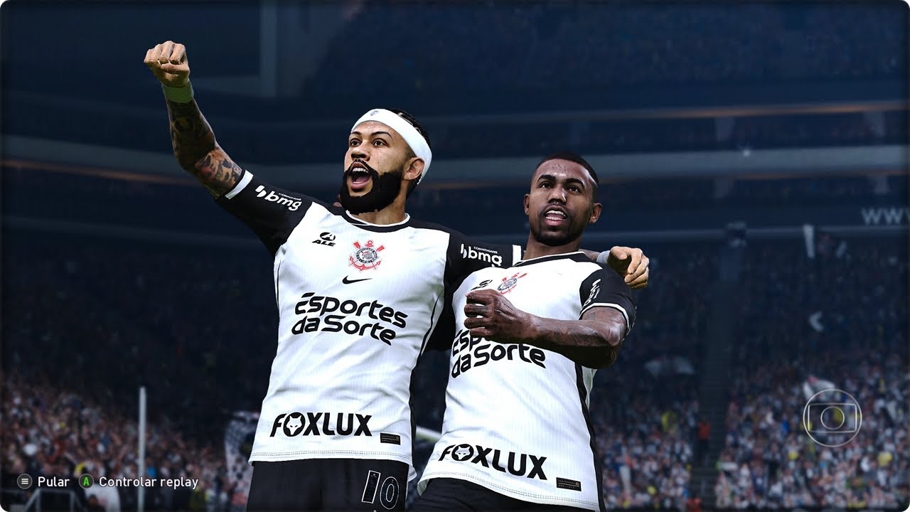 ESTRÉIA DE MALCOM E ARTHUR NO CORINTHIANS !! PES 2025 Master Liga #62 ...