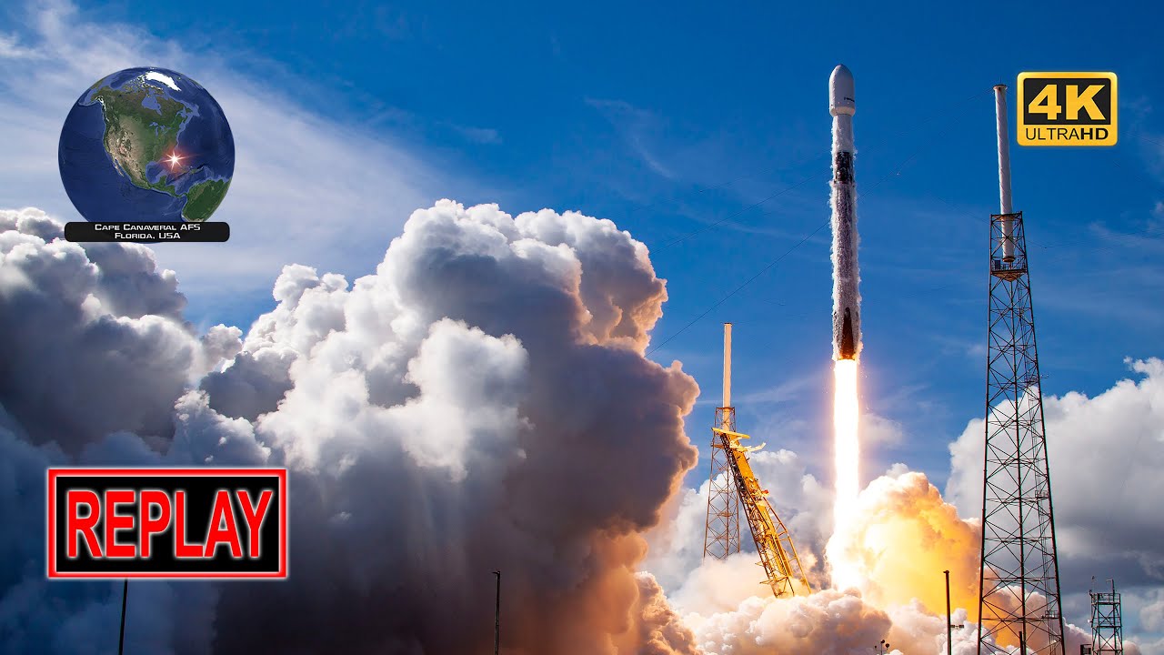 REPLAY: SpaceX Dragon CRS 30 cargo launch to ISS! (21 Mar 2024) - YouTube