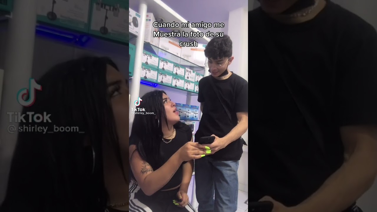Cuando mi amigo me muestra la foto de su Crush - Shirley Boom - YouTube
