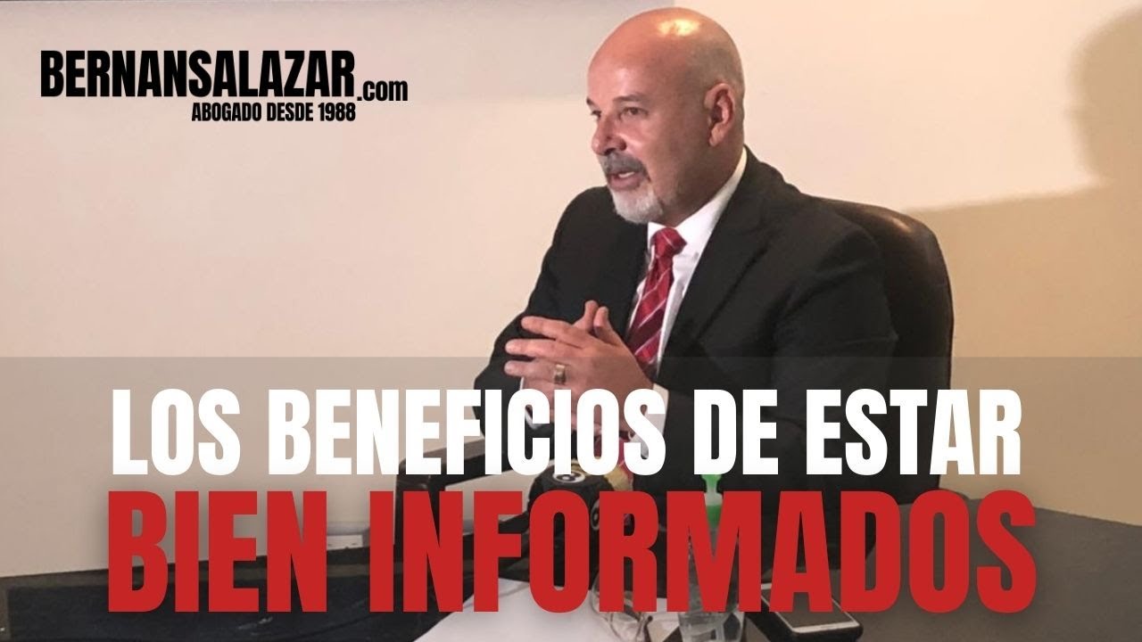 LOS BENEFICIOS DE ESTAR BIEN INFORMADOS..!! - YouTube
