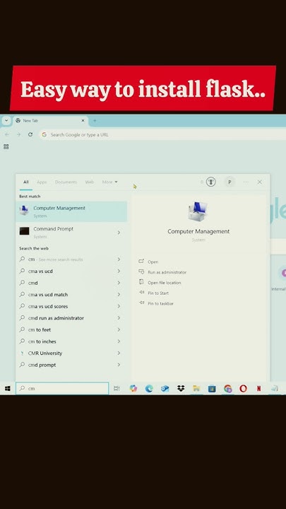Easy way to install flask #2025 #flask #install #pip #python #installation #education - YouTube