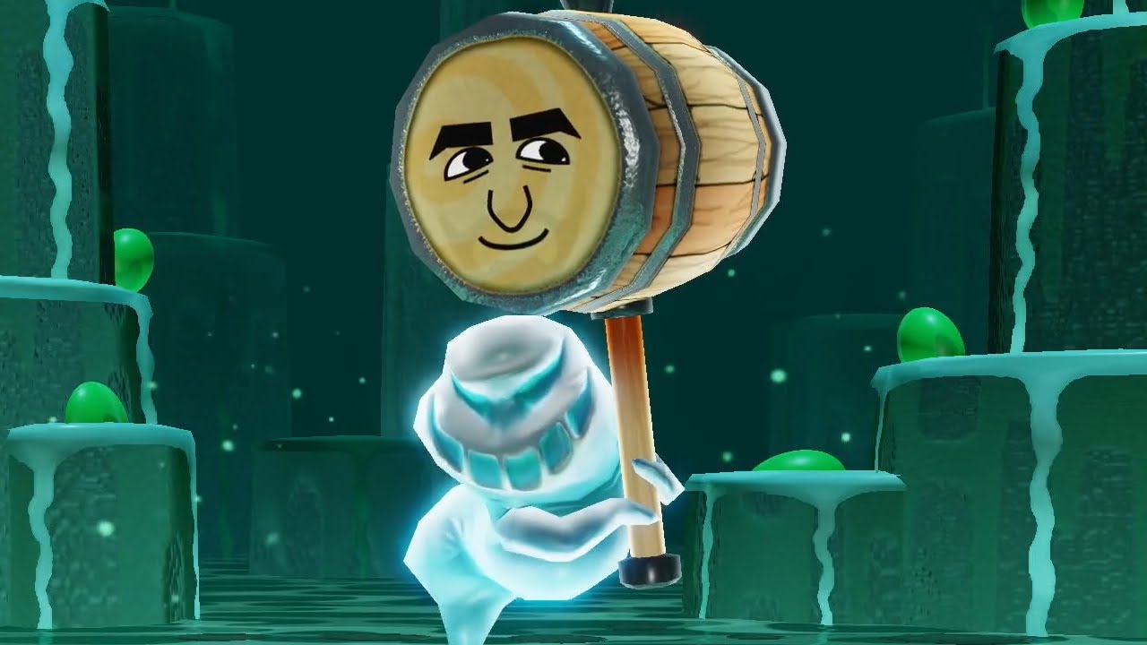 Miitopia Switch Hammer Boss Fight - YouTube