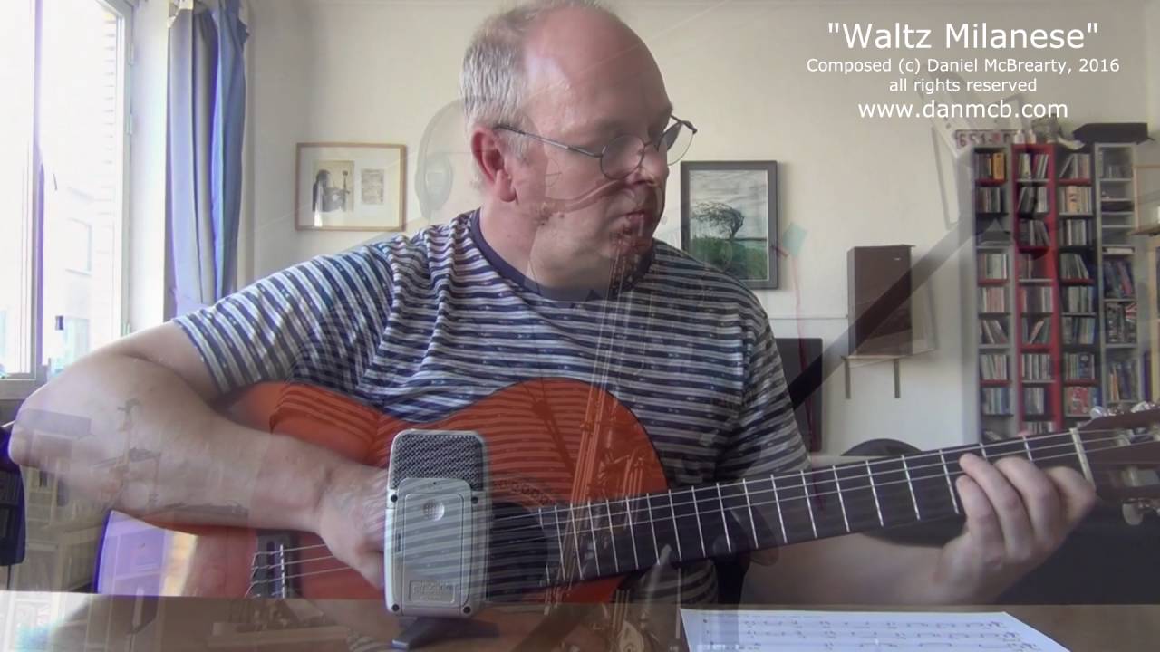 Jazz saxophone guitar duet - Waltz Milanese (Daniel McBrearty) - YouTube