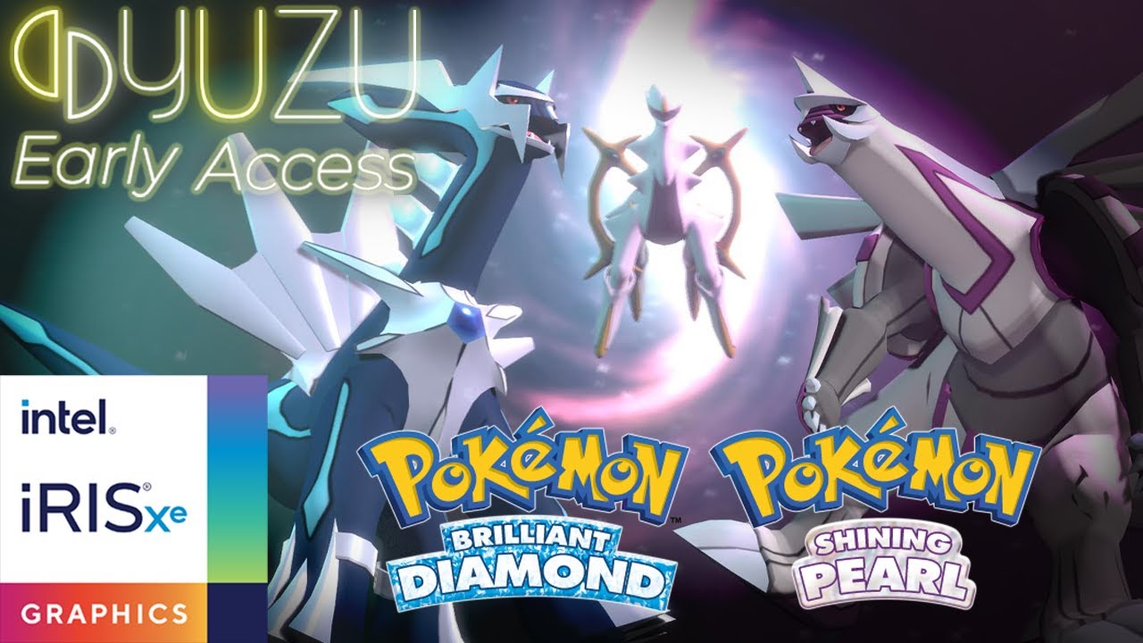 Intel Iris Xe Graphic Test Game | Pokemon Brilliant Diamond & Shining ...