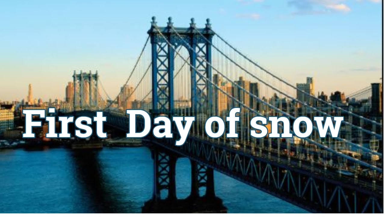 First Day of snow dec 2019 in New york|MyDreamsMediaChannel - YouTube