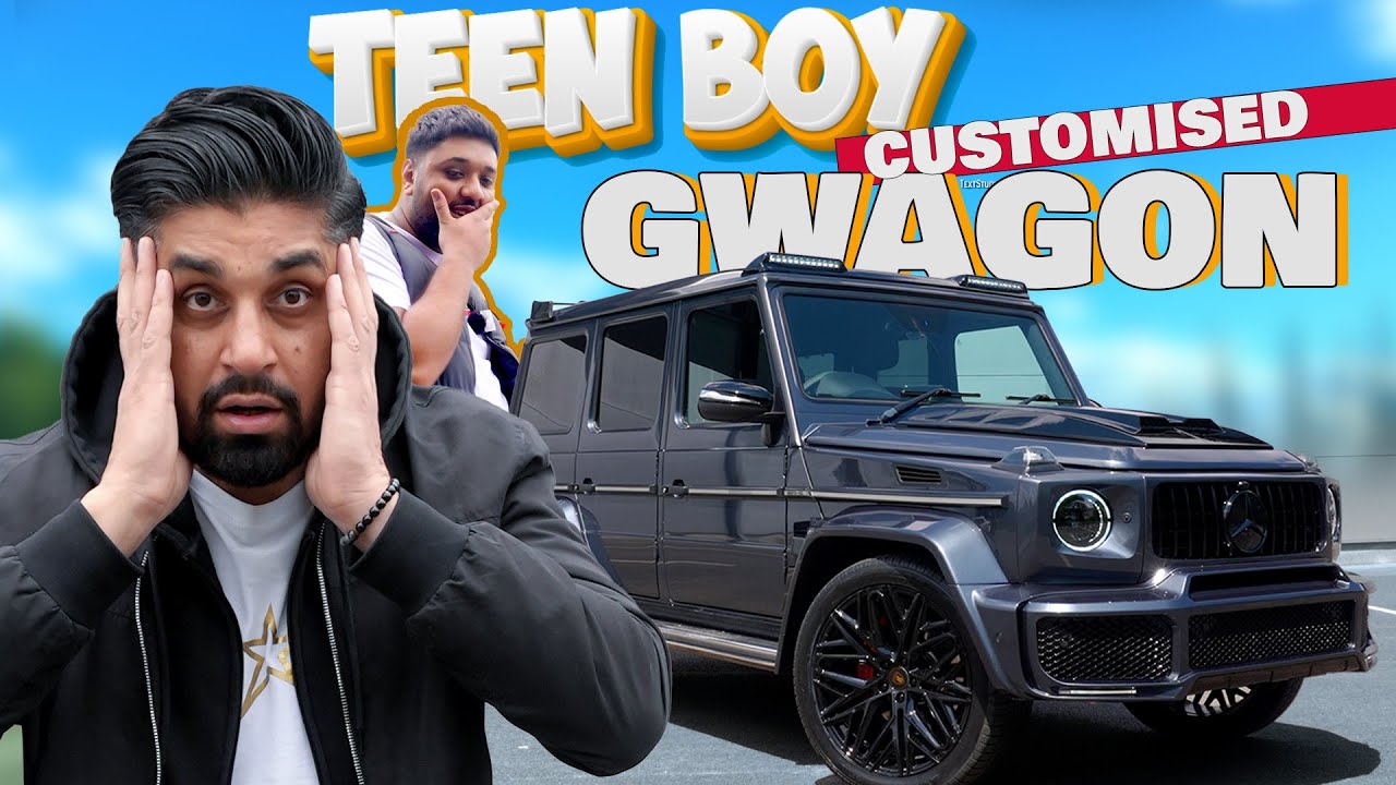 19-Year-Old Entrepreneur Customise G63 G-Wagon | Fan Meet & Greet - YouTube
