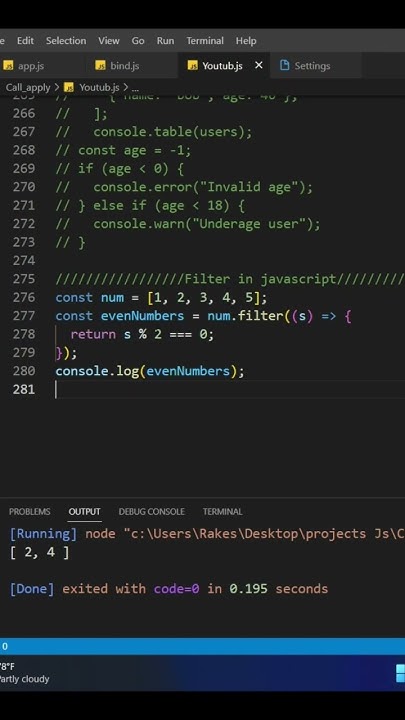 Javascript Filter Method Javascript Programming Html Css Coding Webdevelopment Viral