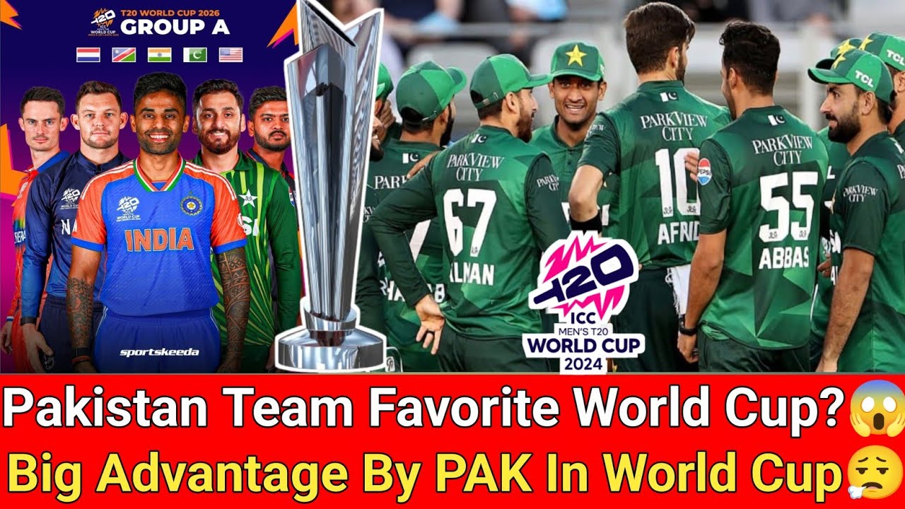 Pakistan Team Favorite World Cup?😱Big Advantage By Pakistan In World ...