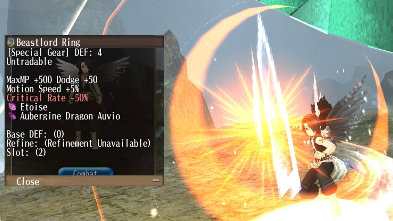 Test Beastlord Ring Motion on Katana - Toram Online - YouTube