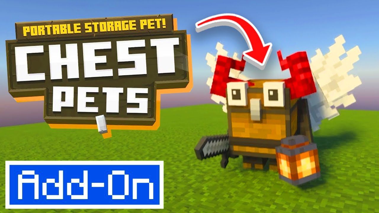 Chest Pets Add-On Minecraft Marketplace! - YouTube