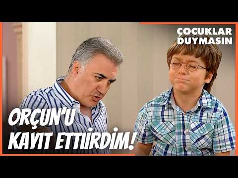 Haluk, Beton Orçun'u Okula Yazdırdı | Çocuklar Duymasın 6. Bölüm