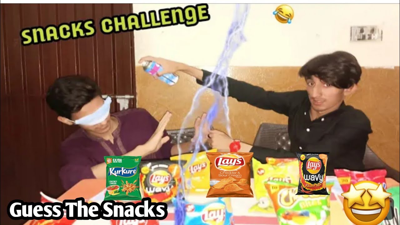 GUESS THE CHIPS CHALLENGE | Chips Eating Competition | Food Challenge ...