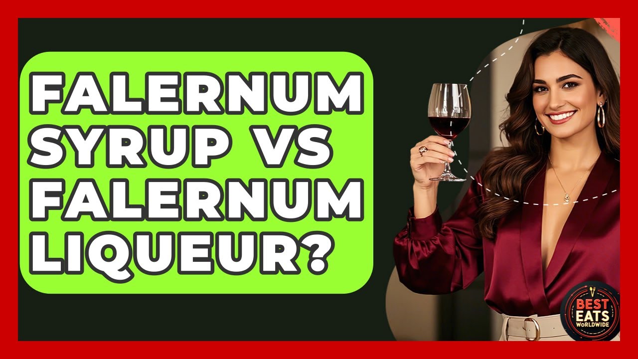 Falernum Syrup Vs Falernum Liqueur? - Best Eats Worldwide - YouTube