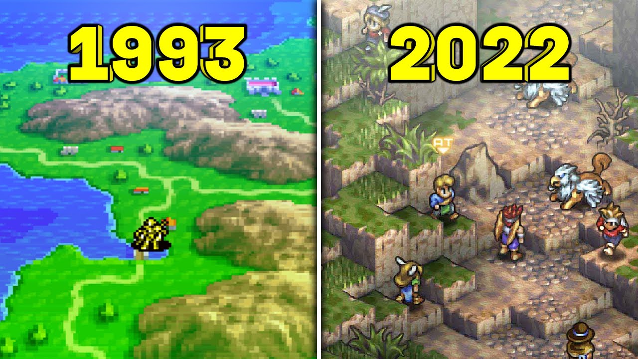 Evolution Of Ogre Battle Games [1993-2022] - YouTube