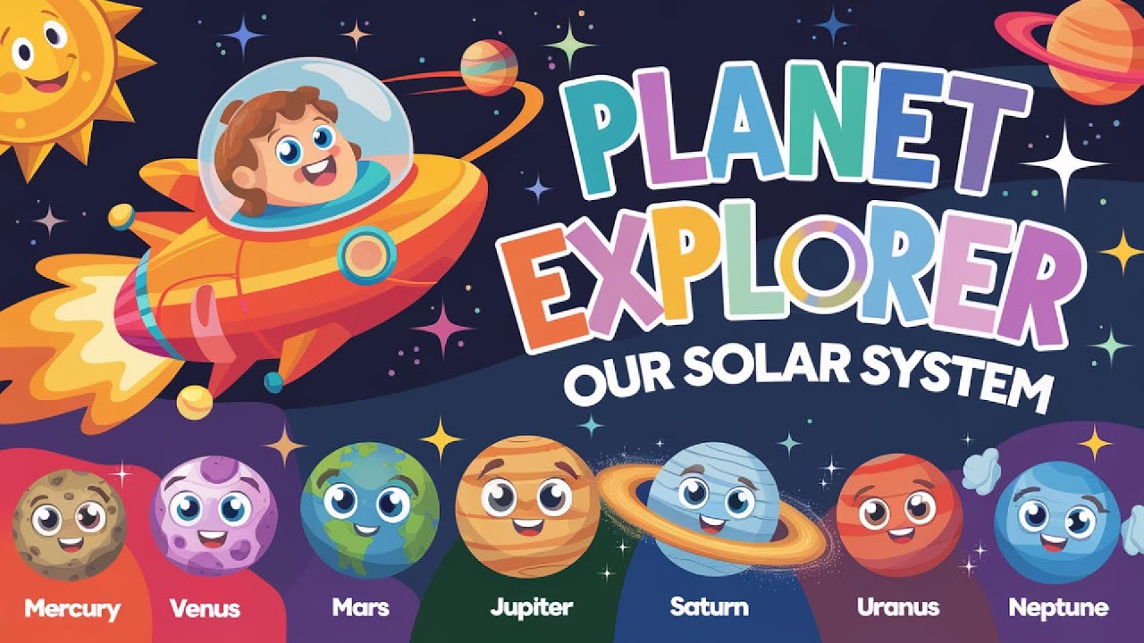 Planets| Journey Through Our Solar System for Kids!| fun learning - YouTube