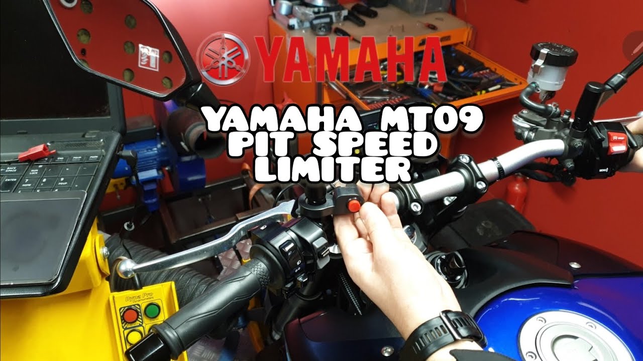 Yamaha MT09 Pit Speed Limiter @mototuning-ireland - YouTube