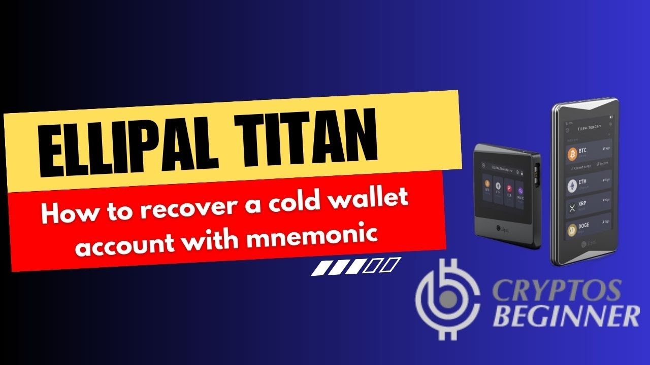 Tutorial: How to recover a wallet with mnemonic phrase - Ellipal Titan ...