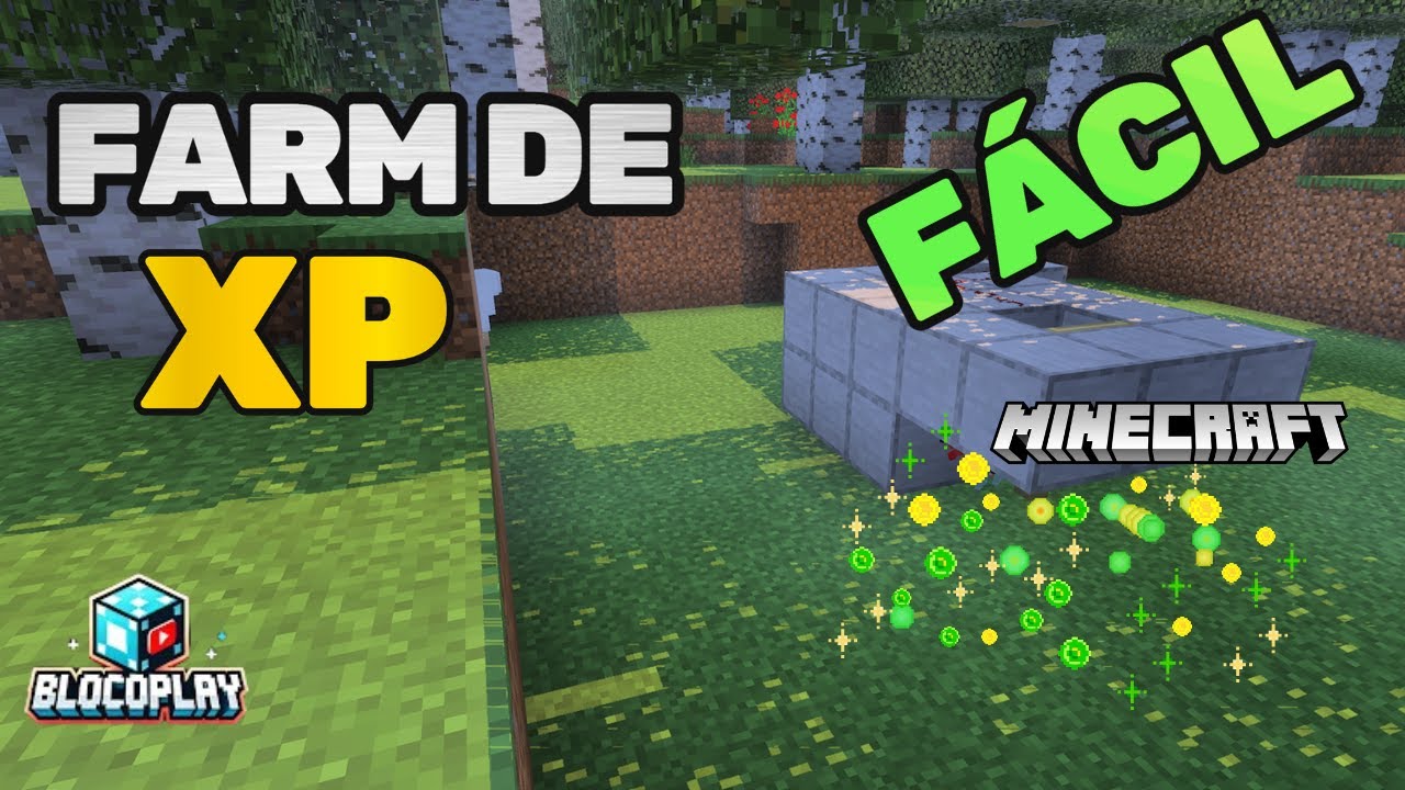 COMO FAZER UMA FARM DE XP INCRÍVEL NO MINECRAFT! 🔥 - YouTube