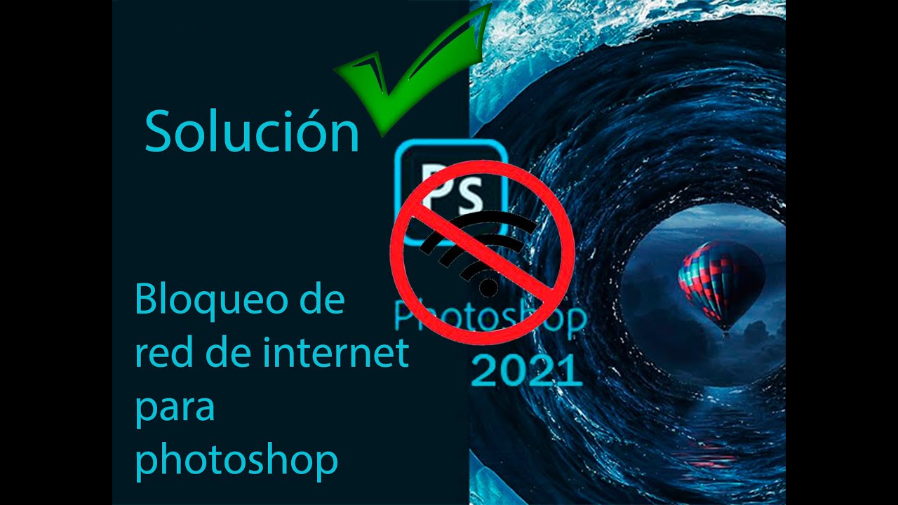 Solución Bloqueo de Red de internet para Photoshop - YouTube
