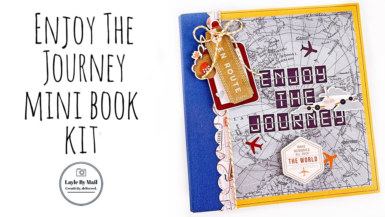 Enjoy the Journey Mini Book Project Kit - YouTube