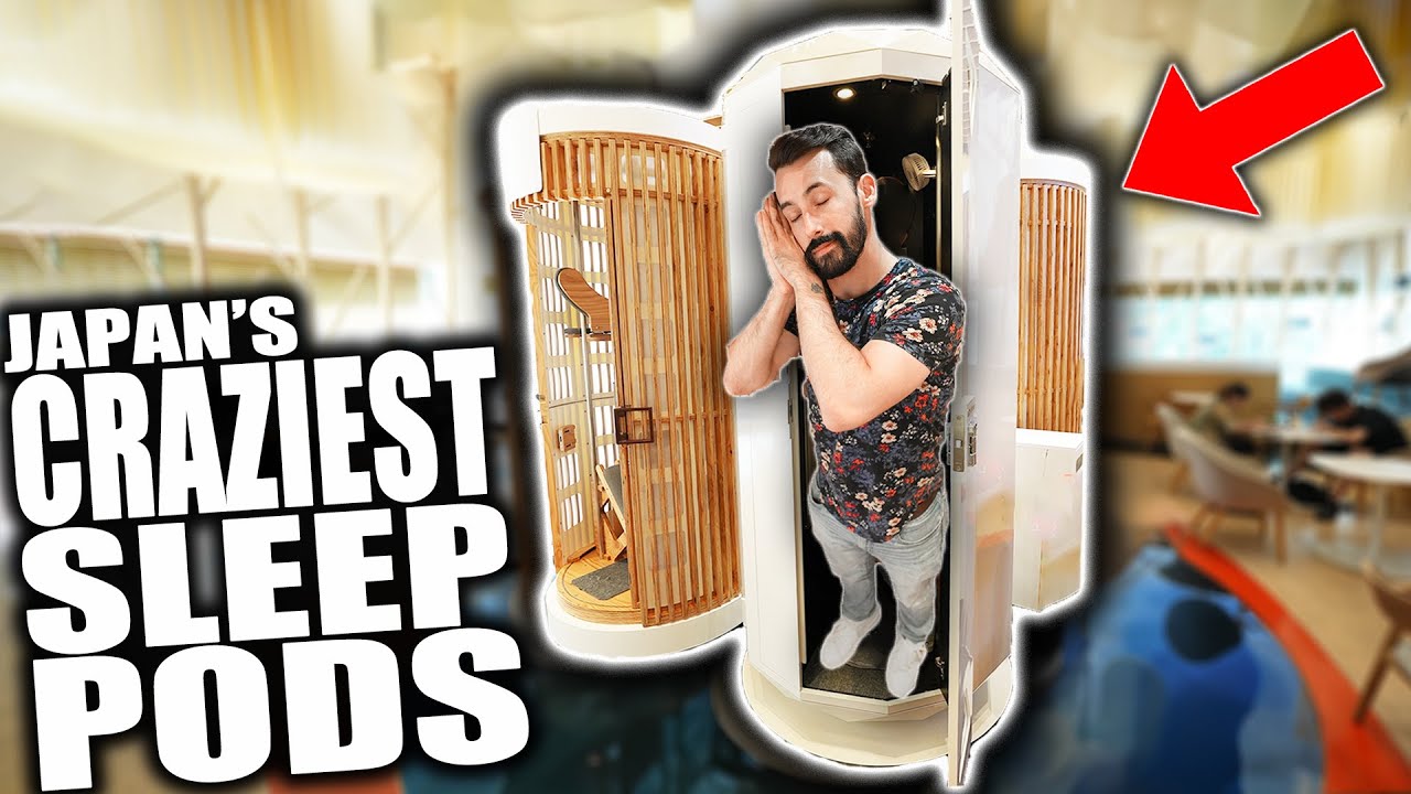 I Tried Japan's WEIRDEST TINY Sleep Pods - YouTube