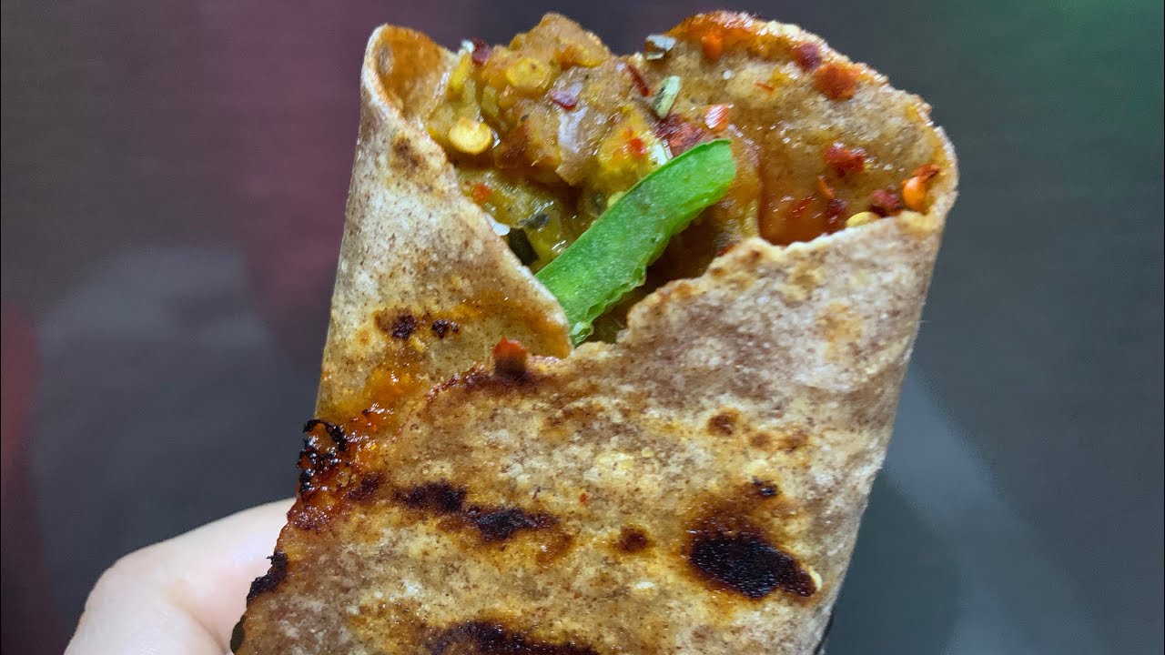 Rajma • Ragi Roti Wrap | Healthy Wrap | Delicious Ragi Roti Wrap ...