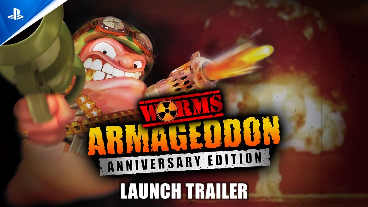 Worms Armageddon: Anniversary Edition - Launch Trailer | PS5 & PS4 Games - YouTube