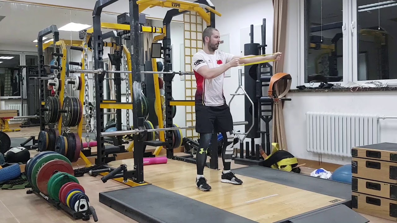 Mini Band Single Arm Row Lukasz Lojas - YouTube