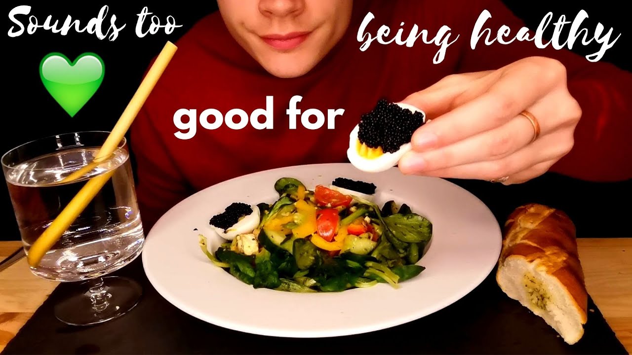 IS THIS THE BEST VIDEO I EVER MADE??? 🤔 [MUKBANG EATING HEALTHY FOOD ...