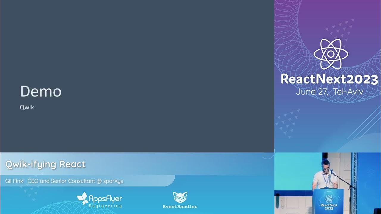 Gil Fink @ ReactNext '23 | Qwik-ifying React - YouTube