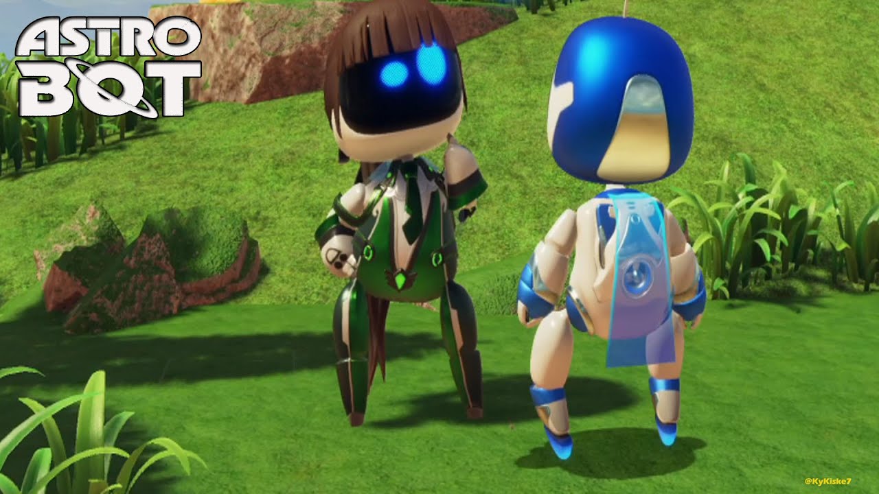 Astro Bot - NEW Level "Let It Slide" - Rescuing Eve (Stellar Blade ...