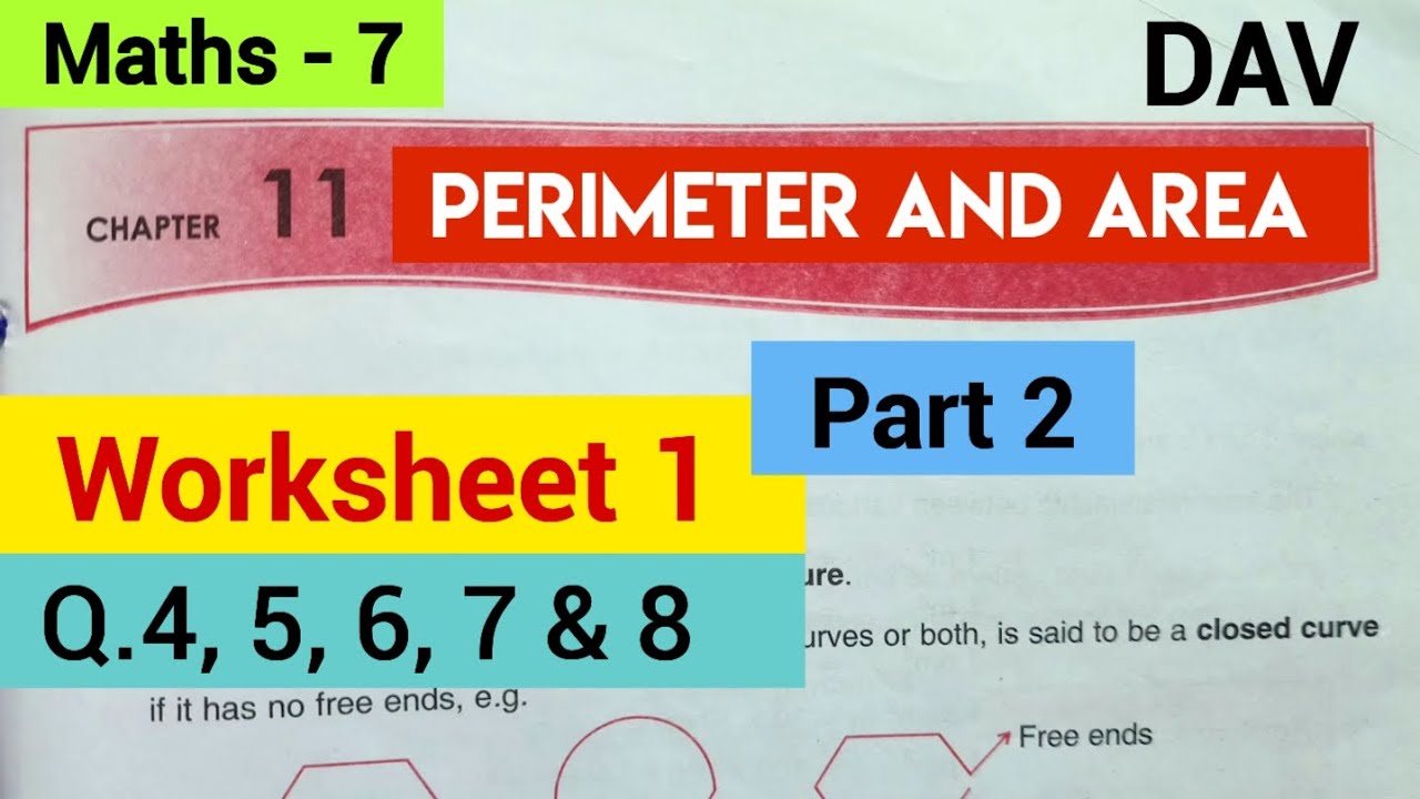 DAV Class 7 Maths Chapter 11 Worksheet 1 Q 4 5 6 7 And 8 YouTube dav-class-7-maths-chapter-11-worksheet-1-q-4-5-6-7-and-8-youtube